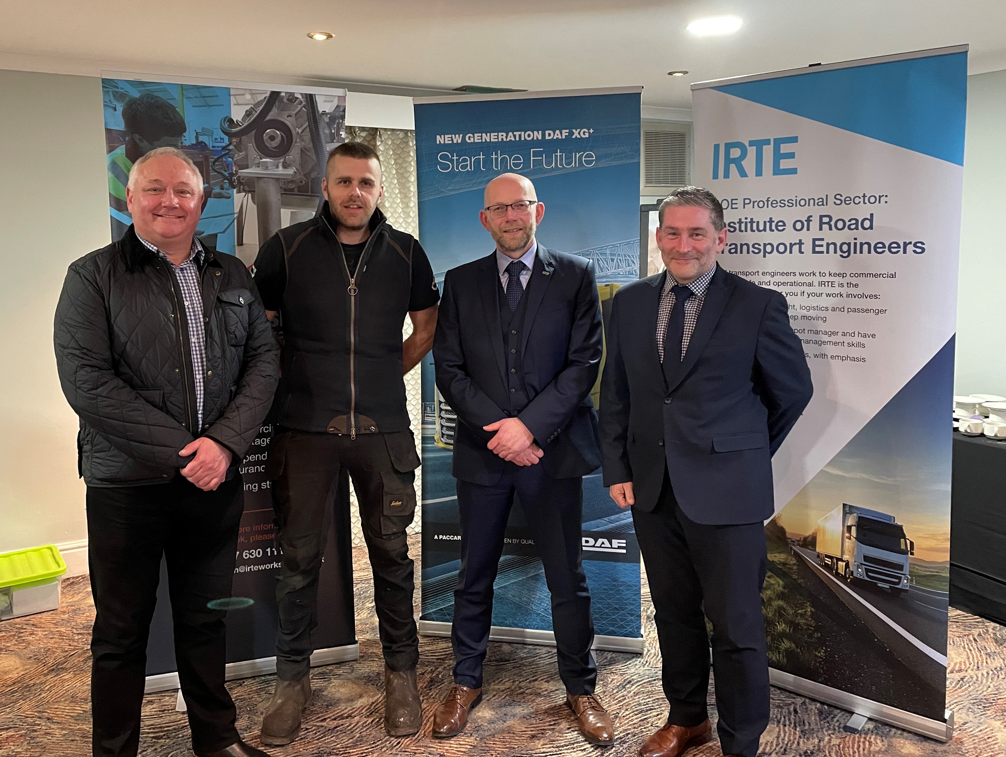 SOE :: IRTE Northern Centre members thrilled by an exclusive history of DAF